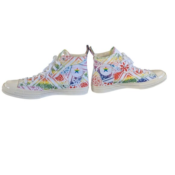 Converse | Shoes | Converse All Star Chuck Taylor Rainbow High Top ...